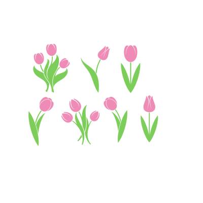 Blumenkranz Hello Spring Plotterdatei - Frühling Ostern - SVG