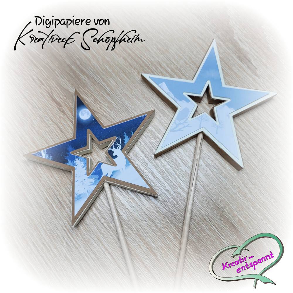 Plotterdatei Gucklochsternchen