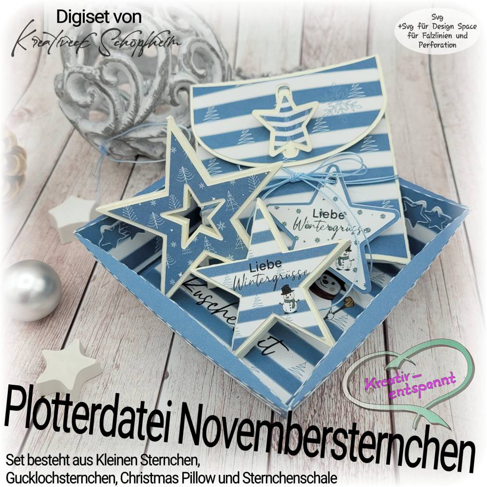 Plotterdatei Novembersternchen