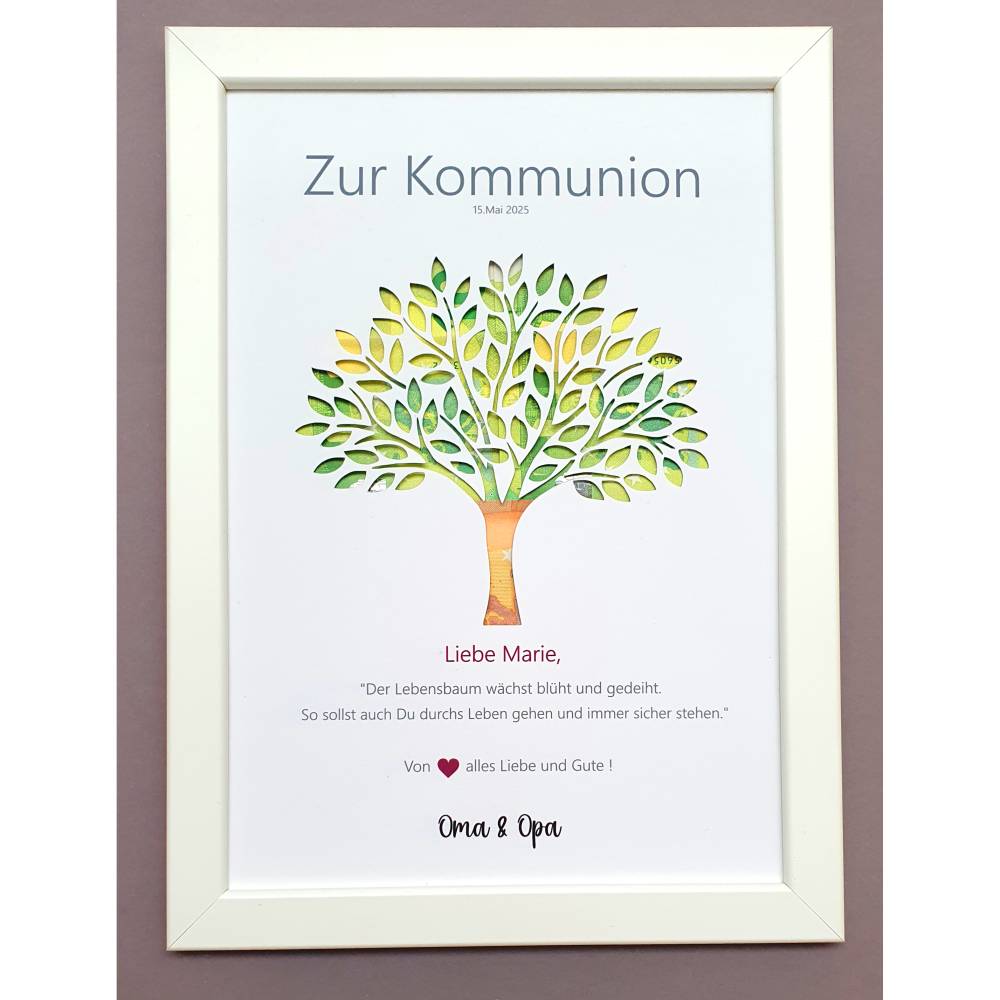 Geldgeschenk zur Konfirmation Erstkommunion Firmung Jugendweihe