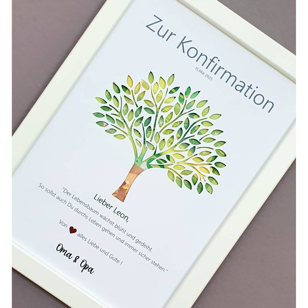 Geldgeschenk zur Konfirmation Erstkommunion Firmung Jugendweihe