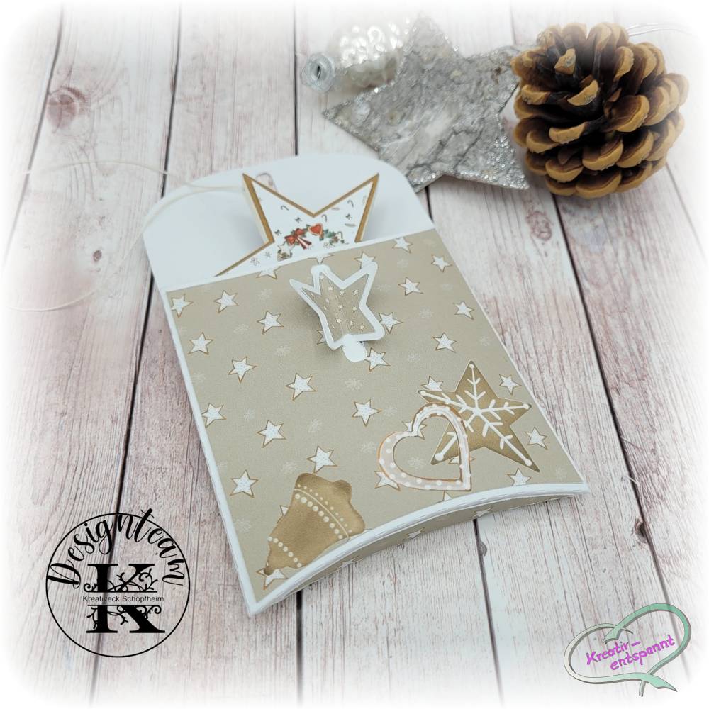 Plotterdatei Christmas Pillow