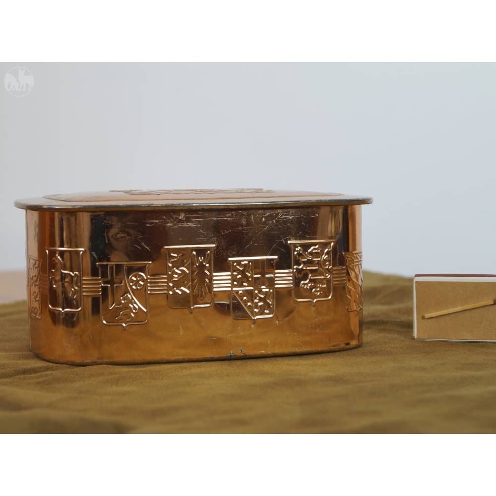 Vintage Blechdose mit Deckel Bremer Kaffee Ogo 500g alte