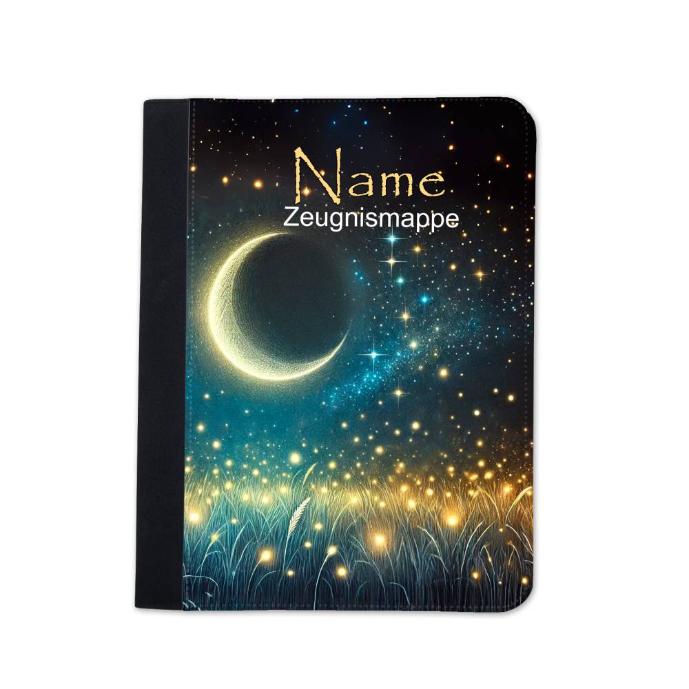 Glühwürmchen Zeugnismappe personalisiert | Zeugnismappe