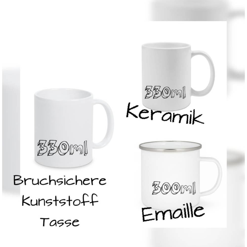Tasse Schulkind mit Namen Pferd Mädchen personalisiert Geschenk