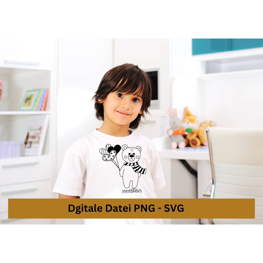 Plotterdatei-Bär-Digitale Datei-Sofort Download-SVG und PNG-