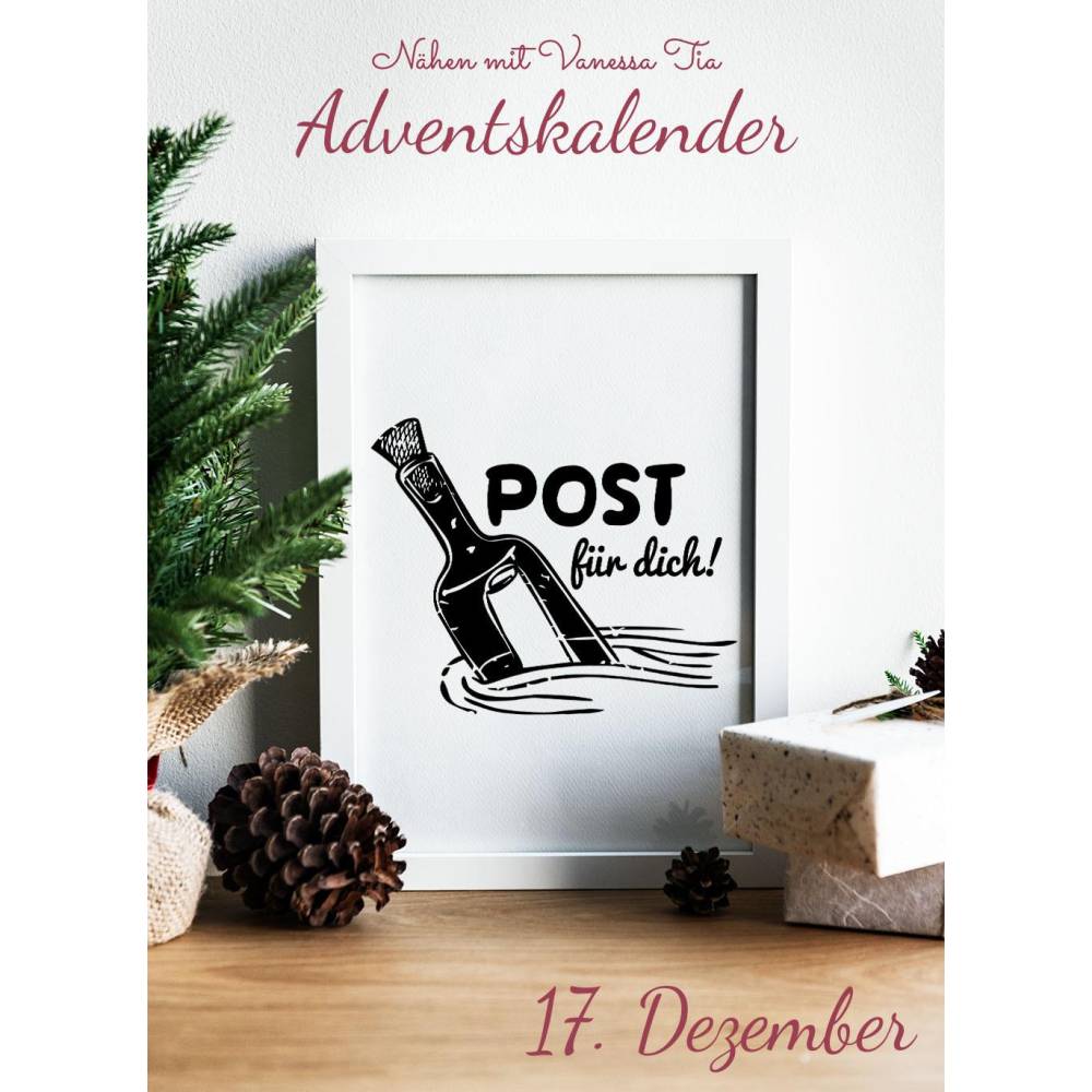 Flaschenpost Plotterdatei SVG DXF