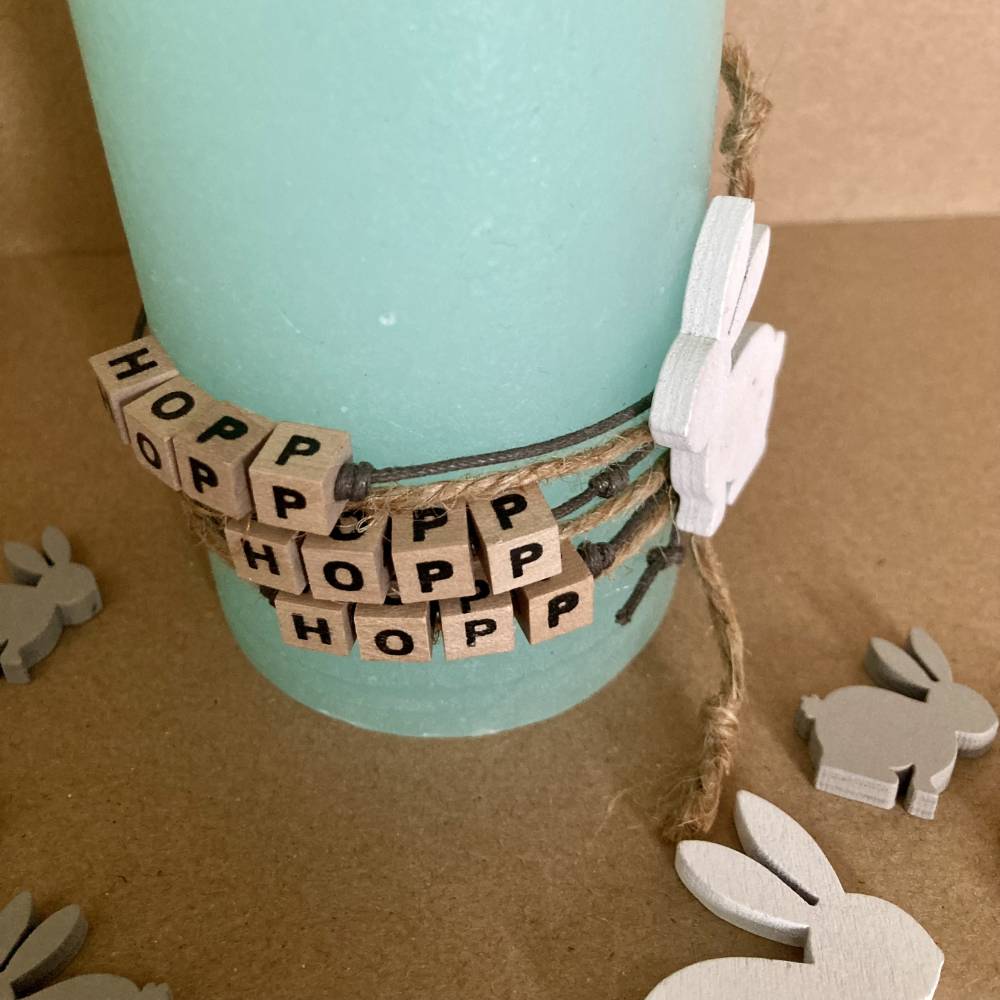 Kerze Hopp Hopp Hopp