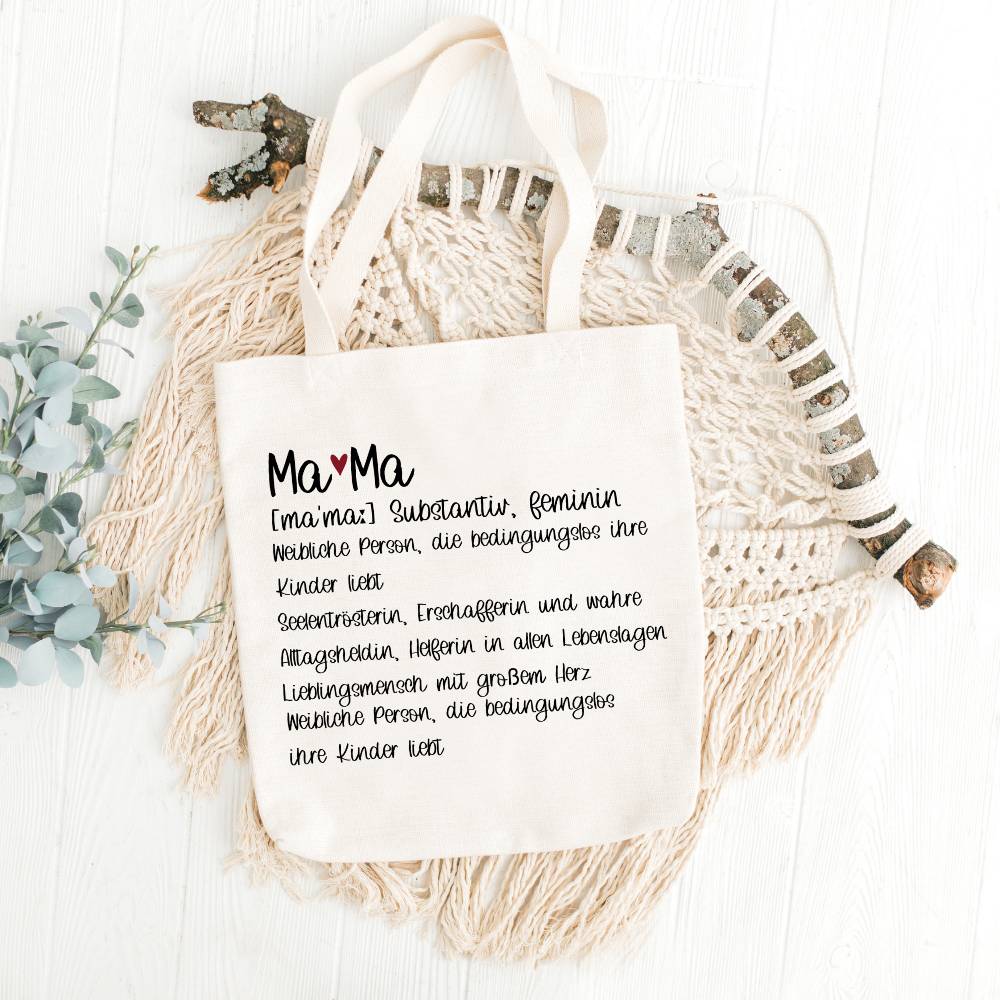 Plotterdatei „Mama Definition“ – SVG, PNG, PDF