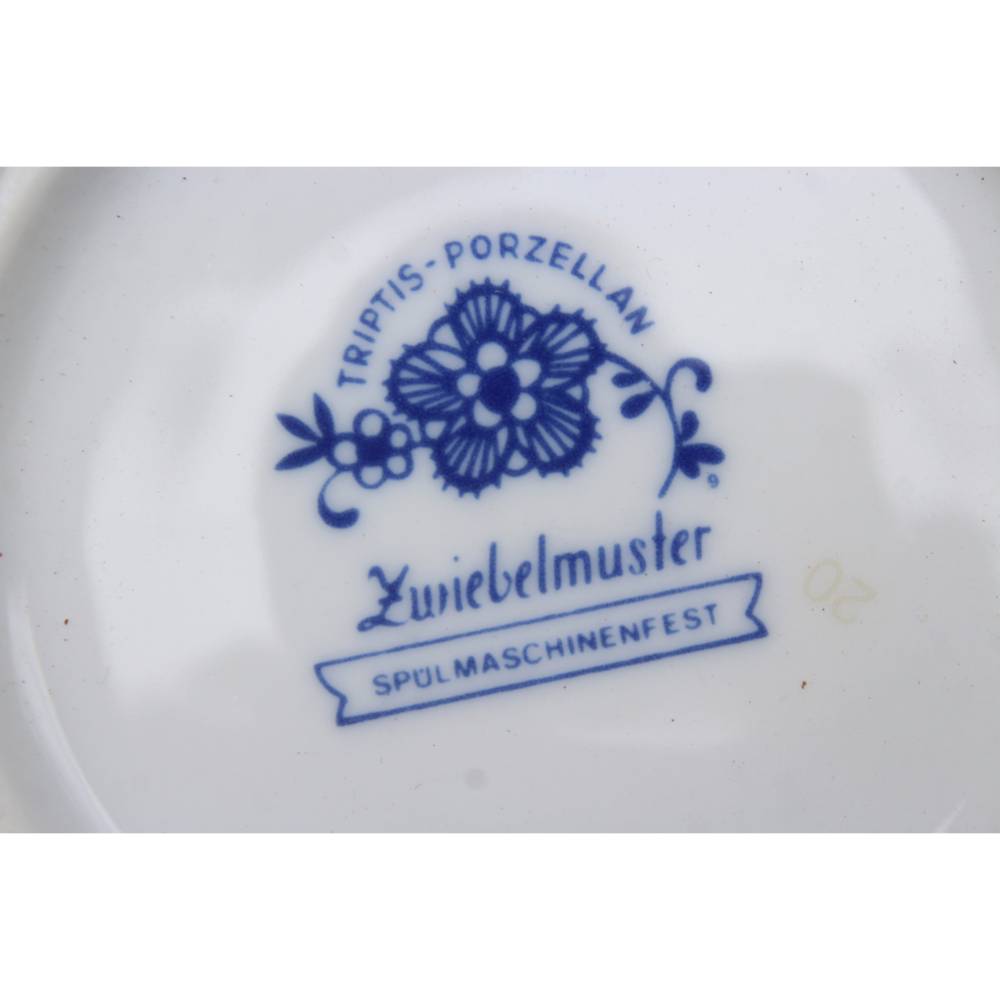 Zwiebelmuster Kuchenteller Dessertteller Frühstücksteller Kahla