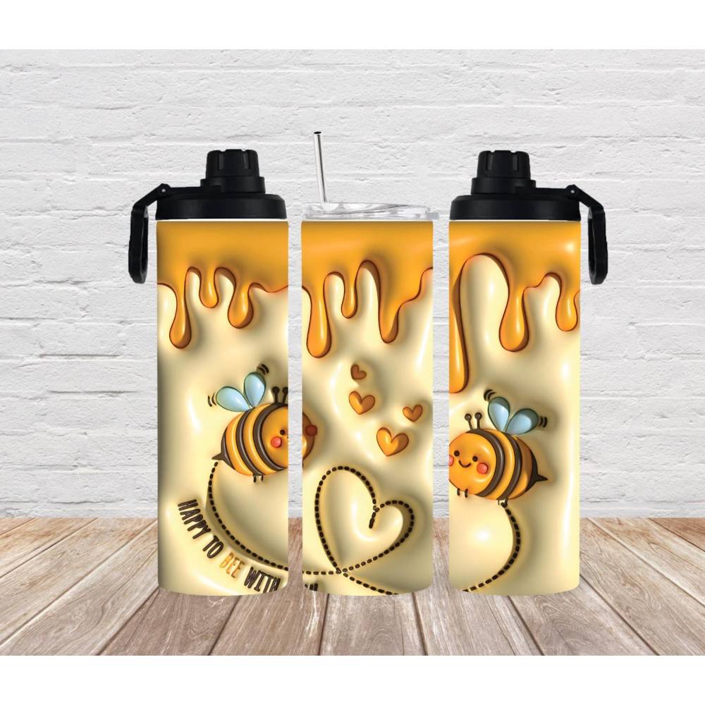 Thermobecher 590ml "Bienchen 3D"