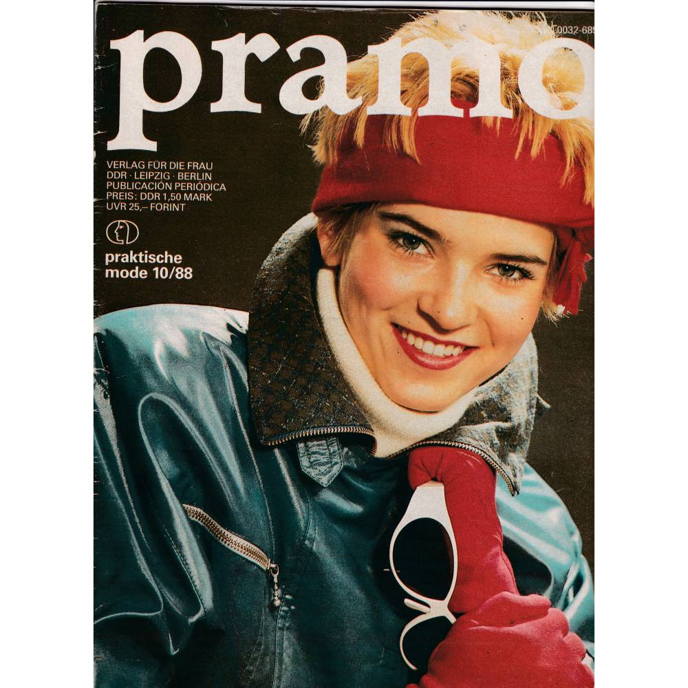 Zeitschrift Pramo 10/1988 DDR Vintage aus den 1980er Jahren