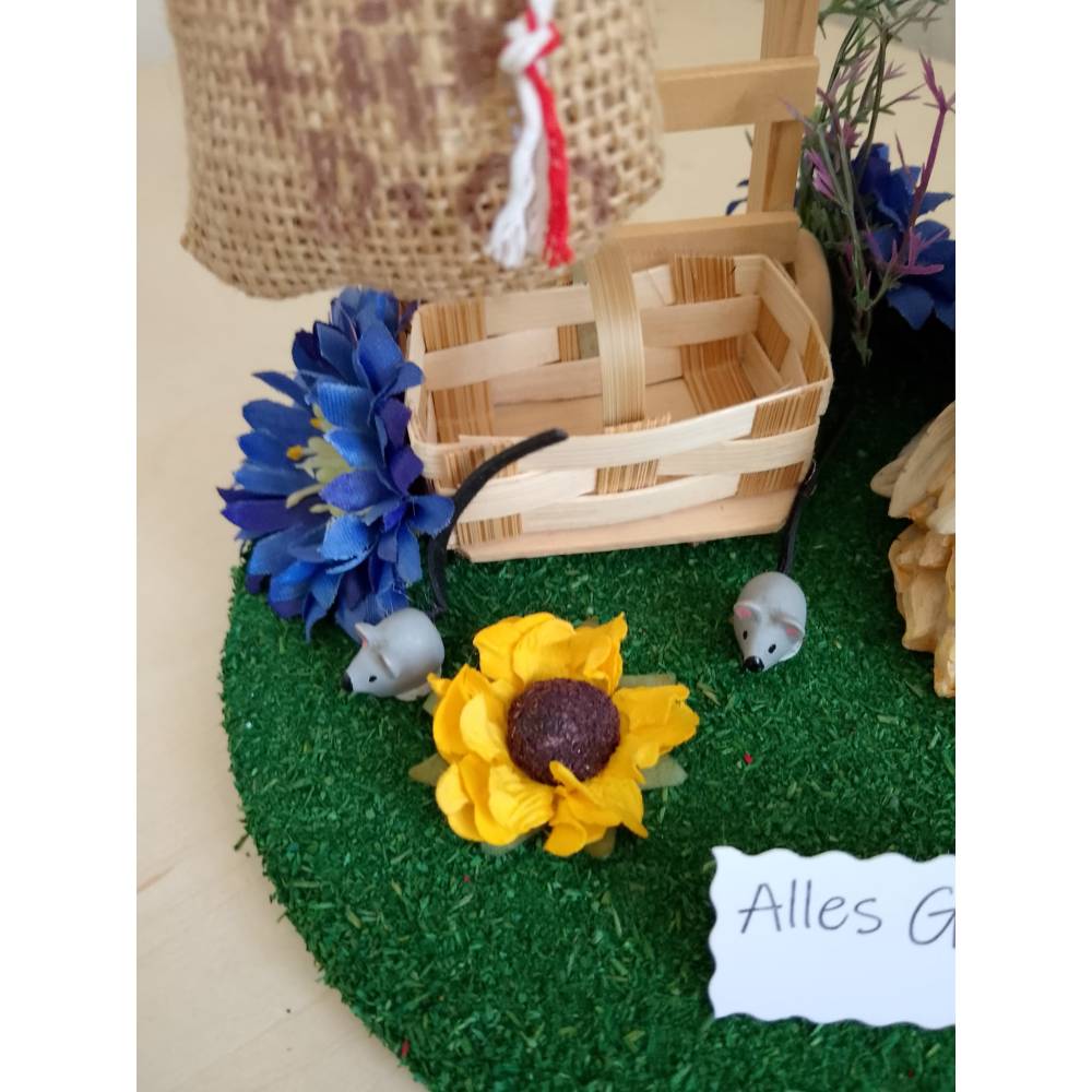 Geldgeschenk Maus mit Sackkarre & Geldsack – Originelle Deko für ...