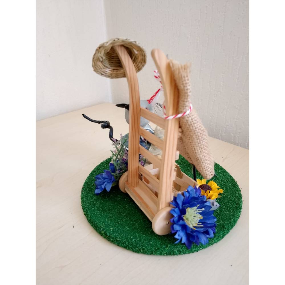 Geldgeschenk Maus mit Sackkarre & Geldsack – Originelle Deko für ...