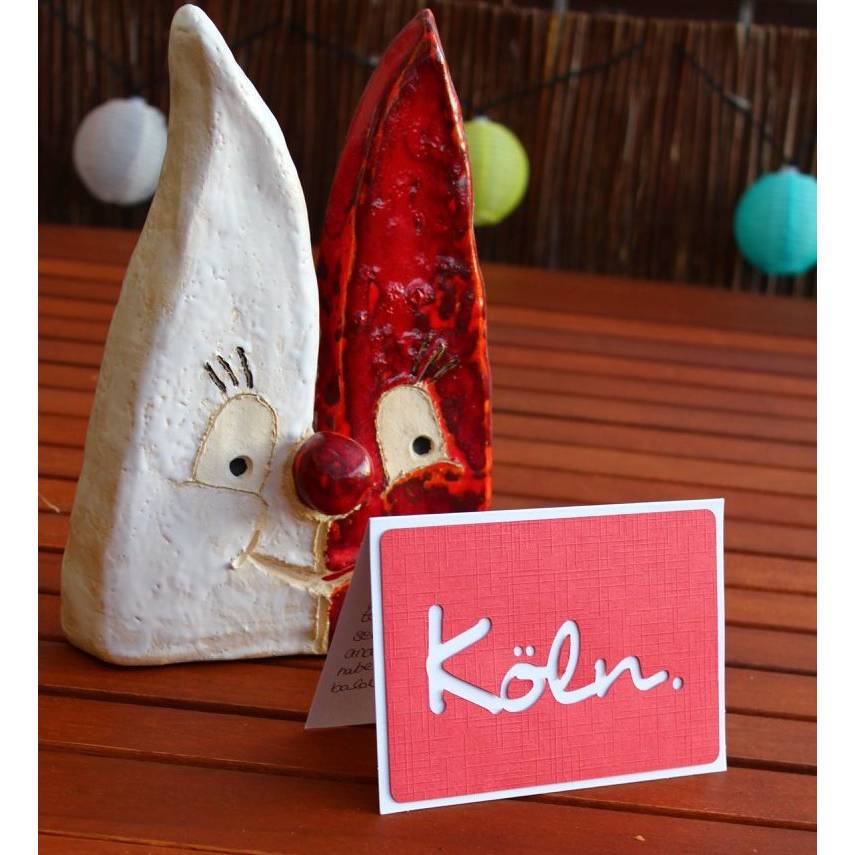 Plotterdatei Köln Punkt – Handlettering Design mit Domspitzen für DIY-Projekte