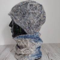 Beanie SINJA Strickanleitung – Elegante Beanie im Rauten-Zopfmuster