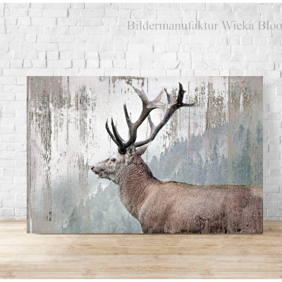 Marienkäfer Flügeltiere Bild auf Holz Leinwand Kunstdruck