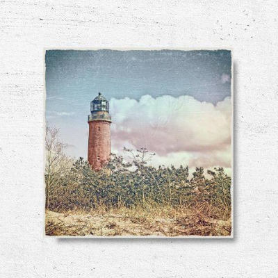 STRANDSICHTEN Maritimes Bild auf Holz Leinwand Fineartprint