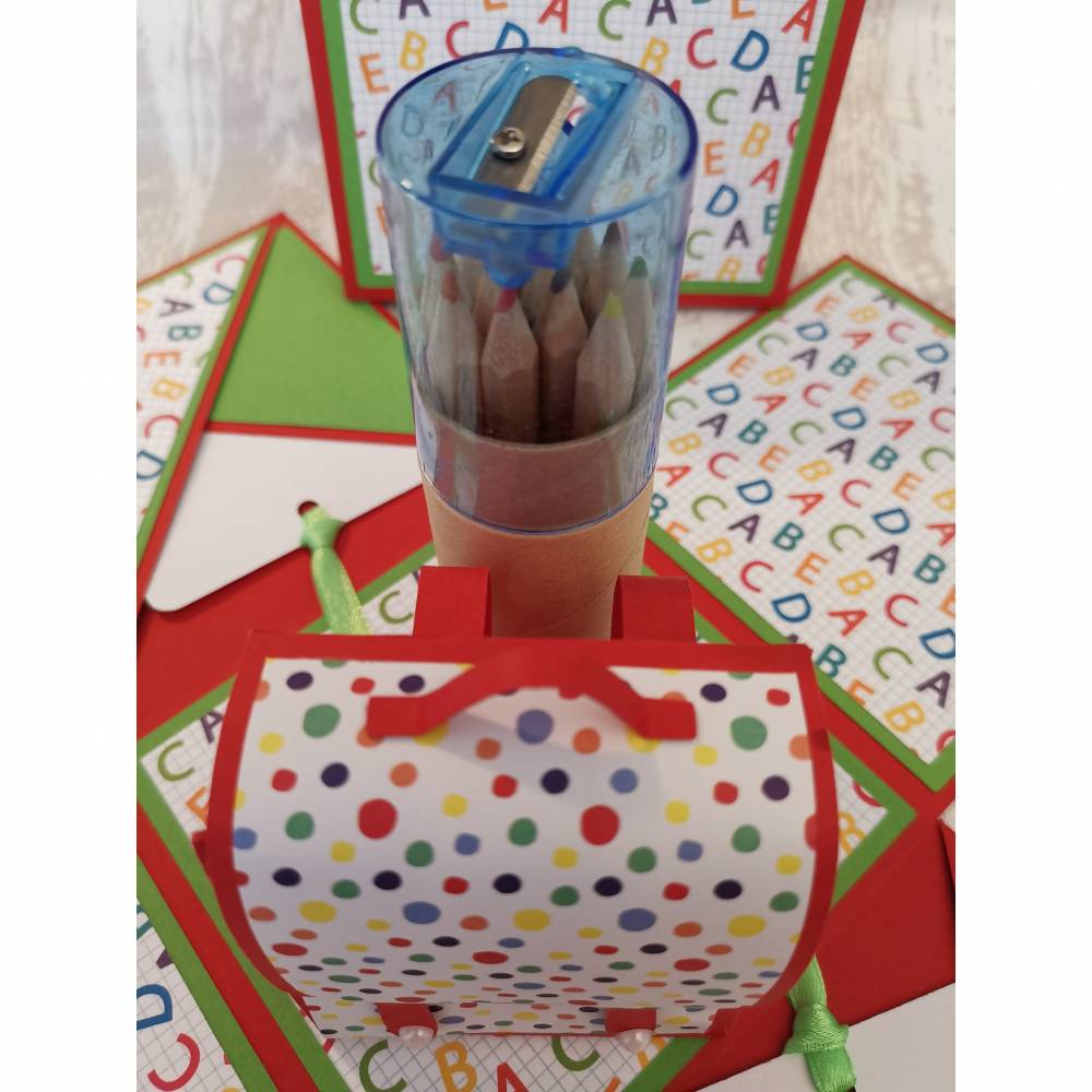 Explosionsbox, Geschenkverpackung, Geschenkbox zur Einschulung