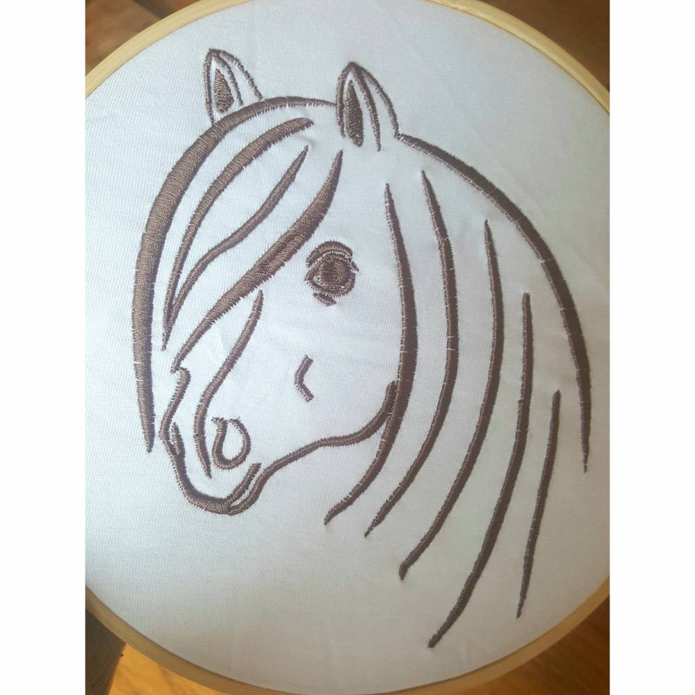 Stickdatei "Pferdekopf"