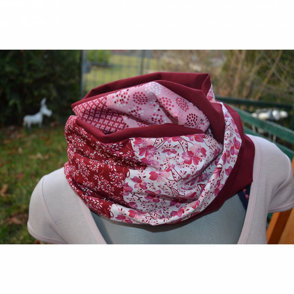 Patchworkloop Loop Schlauchschal Wickelschal