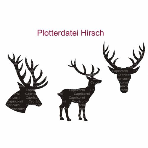 Plotterdatei Giraffe 3 teilig