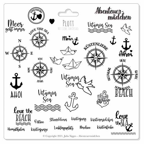 Wilde Abenteuer Plotterdateien