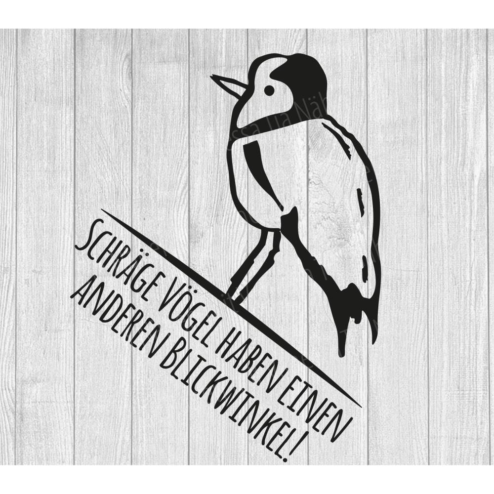 Schäger Vogel Plotterdatei