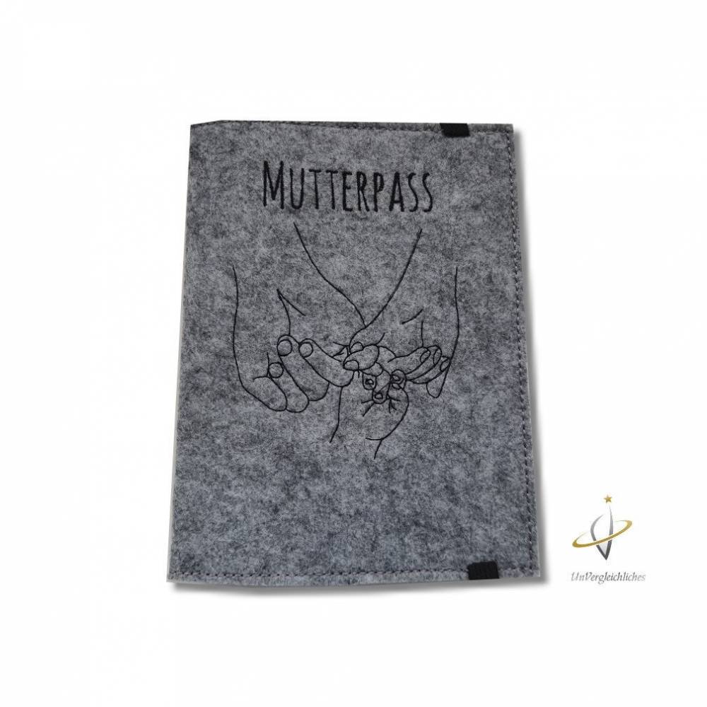 Hülle für den Mutterpass personalisierbar Mutterpasshülle