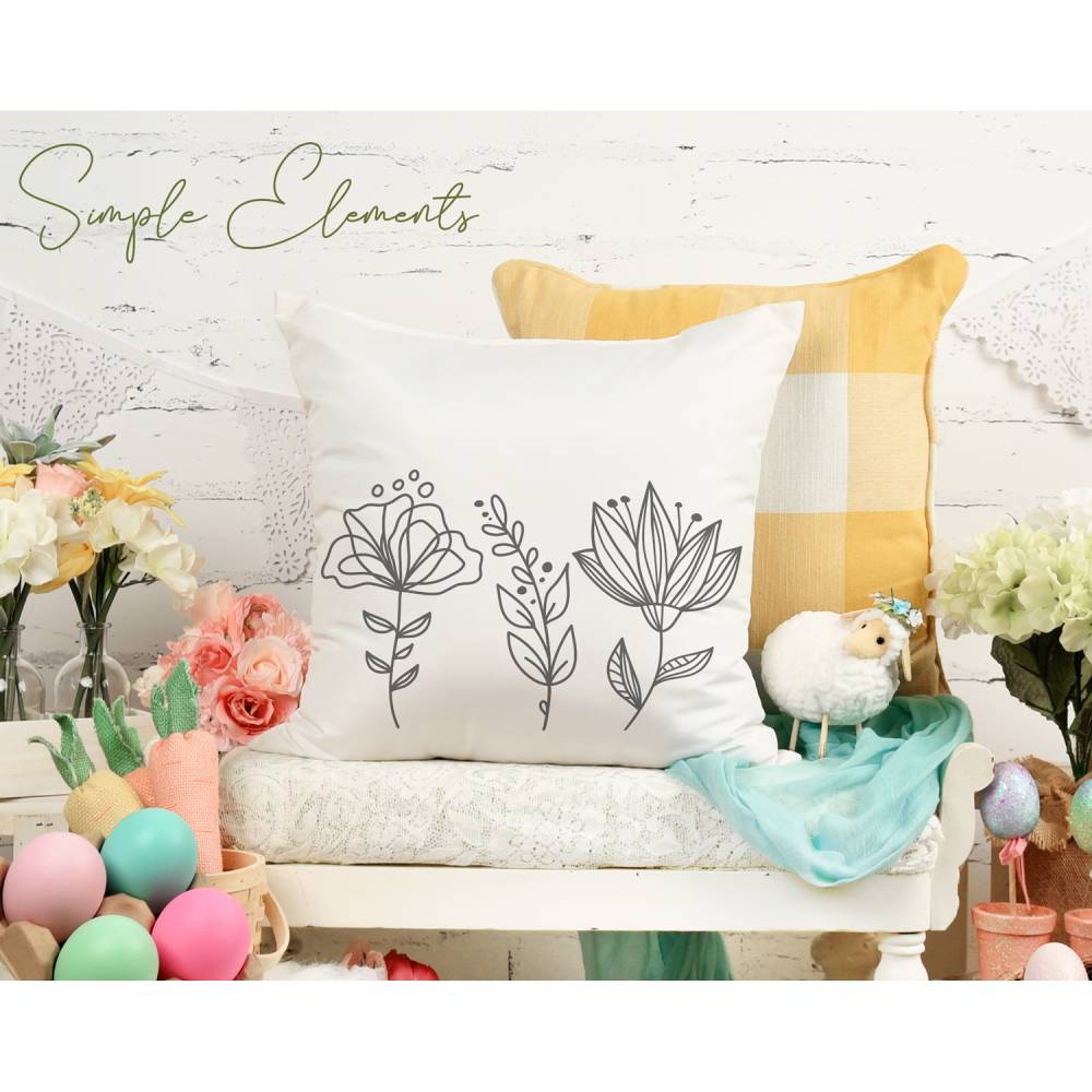 Plotterdatei Janeas World Simple Elements