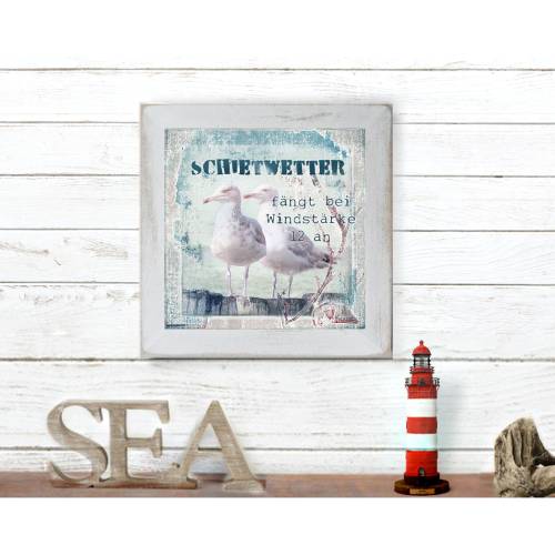 3er Set WALDTIERE OLD STYLE Bild auf Leinwand Holz Print