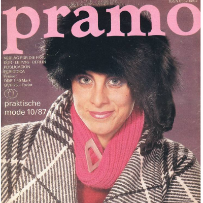 Zeitschrift Pramo 10/1985 DDR Vintage aus den 1980er Jahren