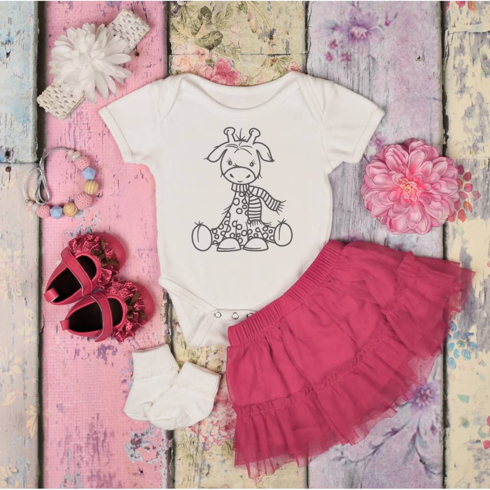 Plotterdatei Janeas World Giraffe Milla