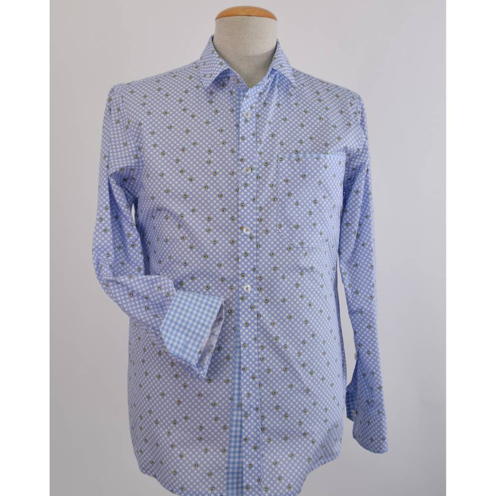 Herren Oberhemd | Mit Punkte