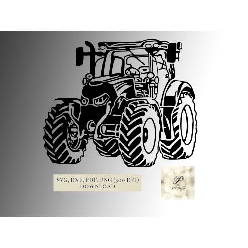 Plotterdatei Traktor SVG Datei für Cricut, kindliches Traktor