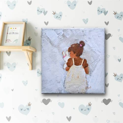 Sommertag Acryl auf Leinwand