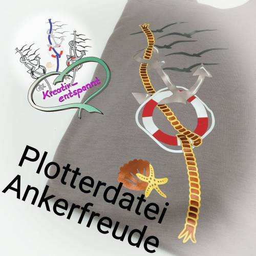 Plotterdatei Langgezogenes Herz