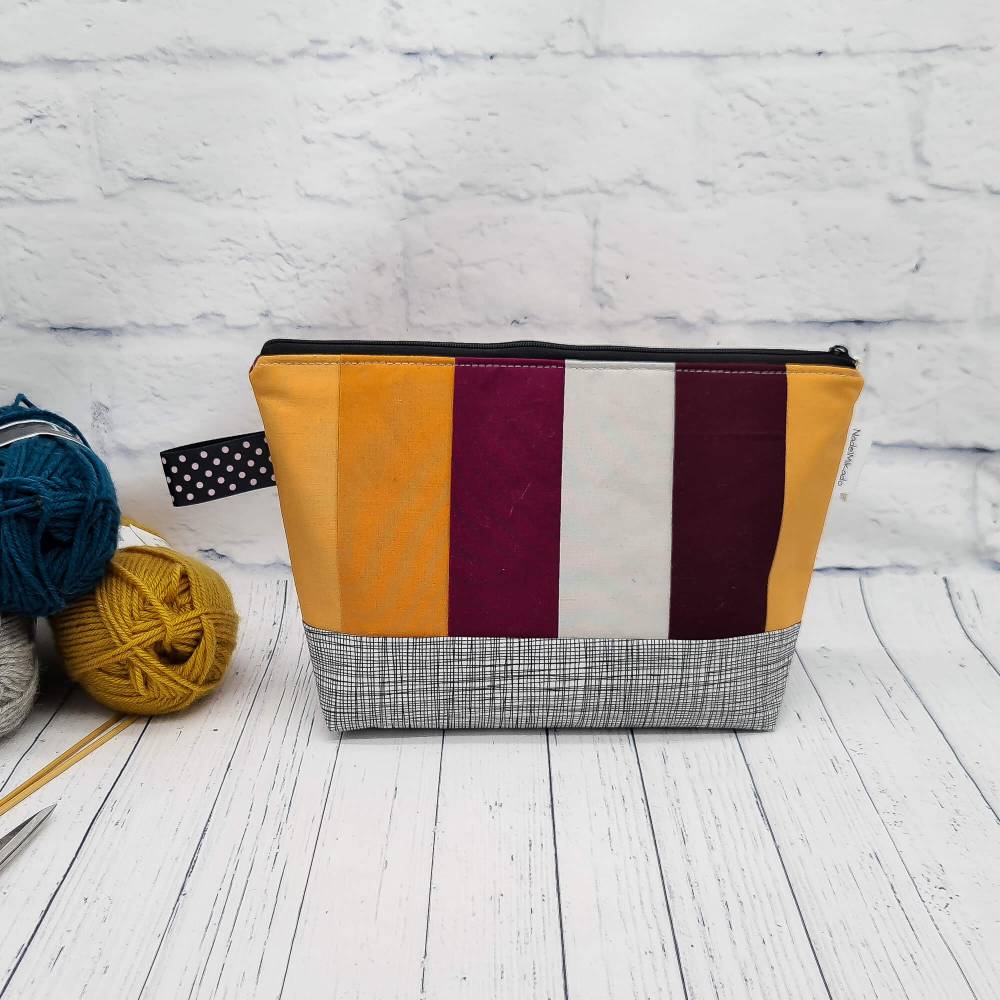 Projekttasche , Stricktasche , Projektbeutel , Projekttasche mit ...