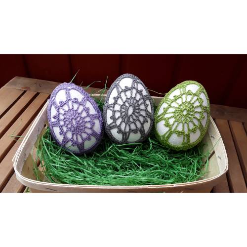 4er Set Ostereier