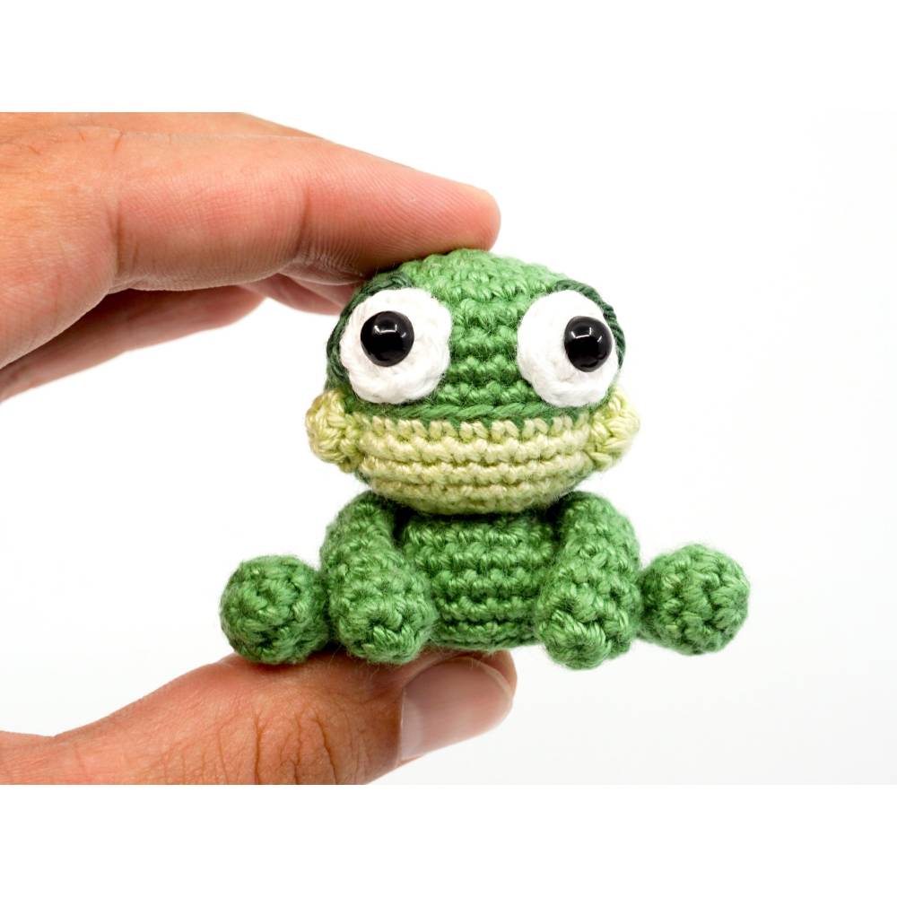 Mini Frosch Häkelanleitung | Amigurumi PDF Anleitung