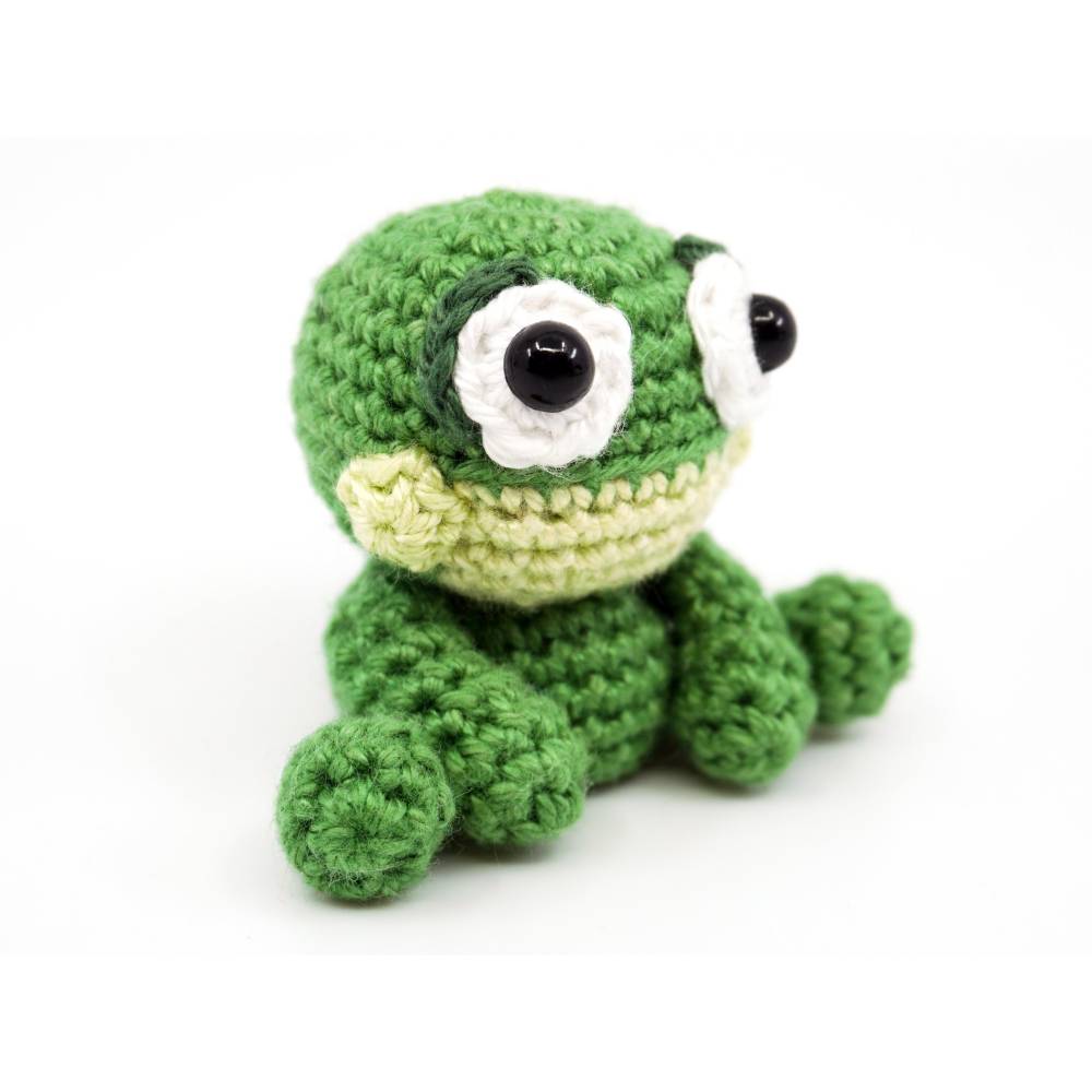 Mini Frosch Häkelanleitung | Amigurumi PDF Anleitung