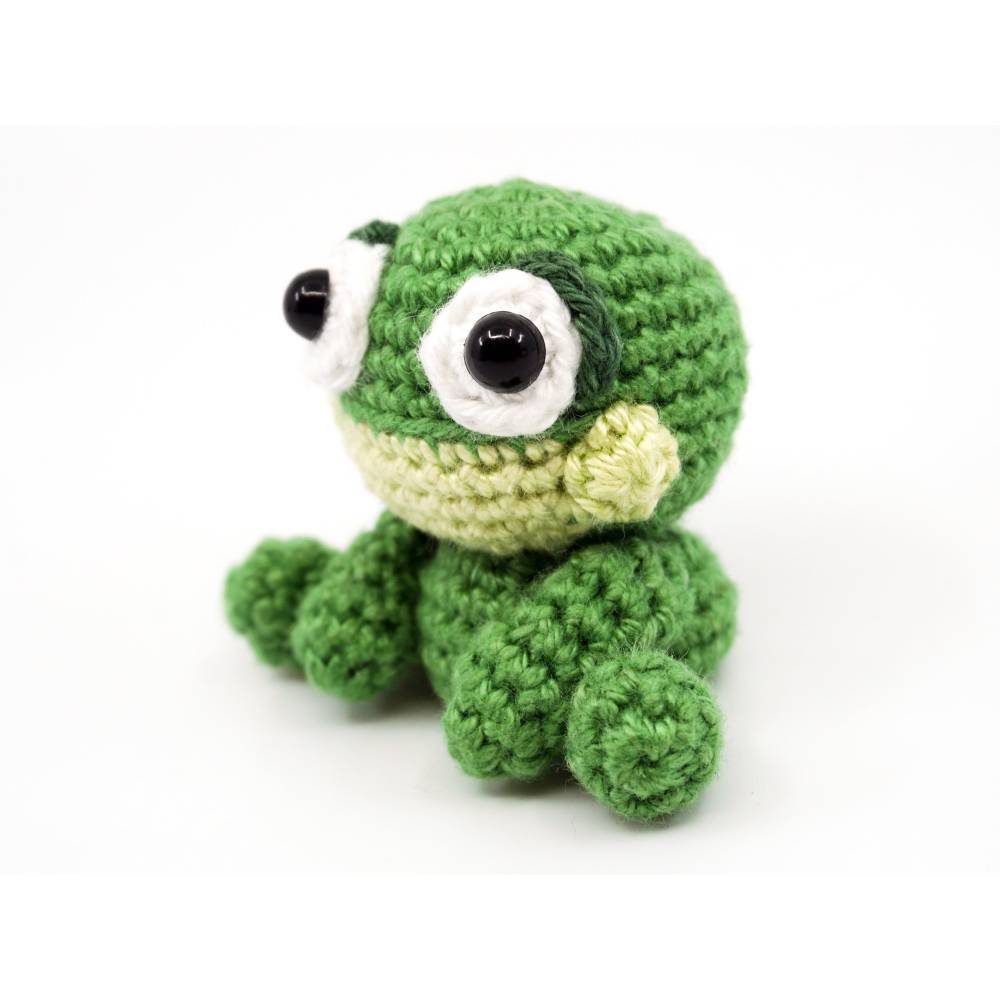 Mini Frosch Häkelanleitung | Amigurumi PDF Anleitung