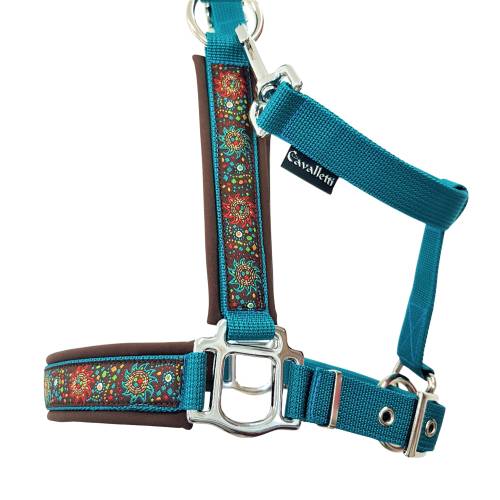 Halfter Shetty "Wirbelwind" grün Pferdehalfter grün