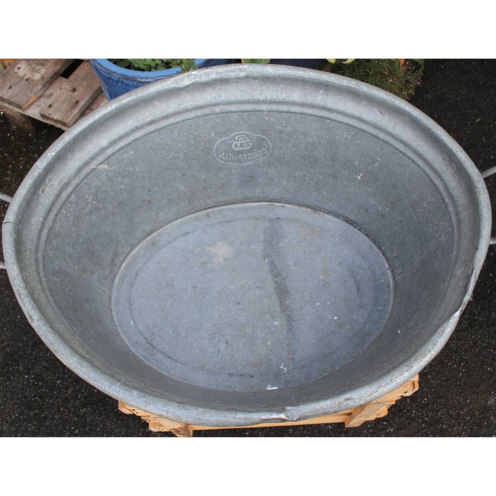 Vintage Zinkwanne 60 L Constantia