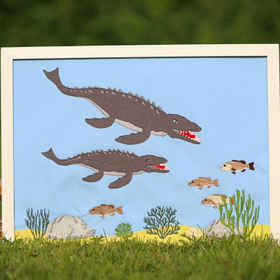 Doodle Stickdatei Summergirl