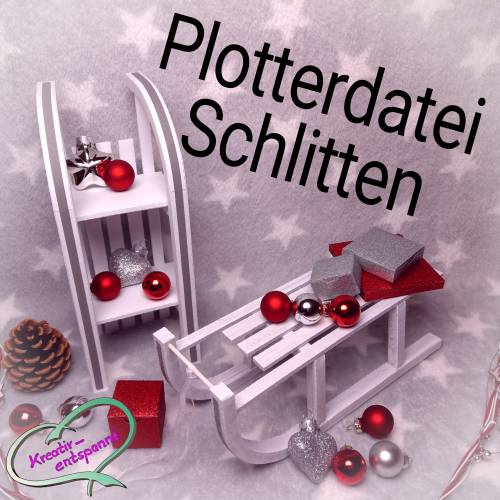 Plotterdatei Romantic Tablett Set