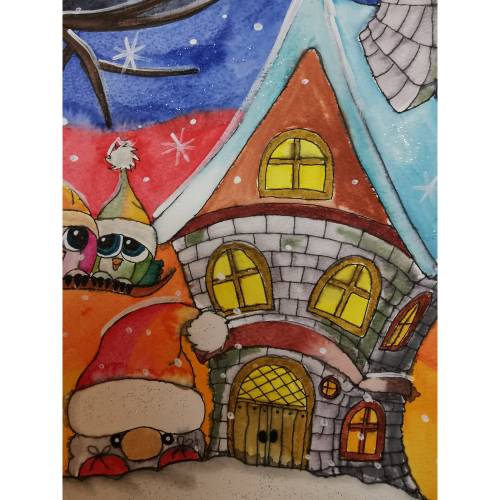 Snuggel zum Beleuchten blau