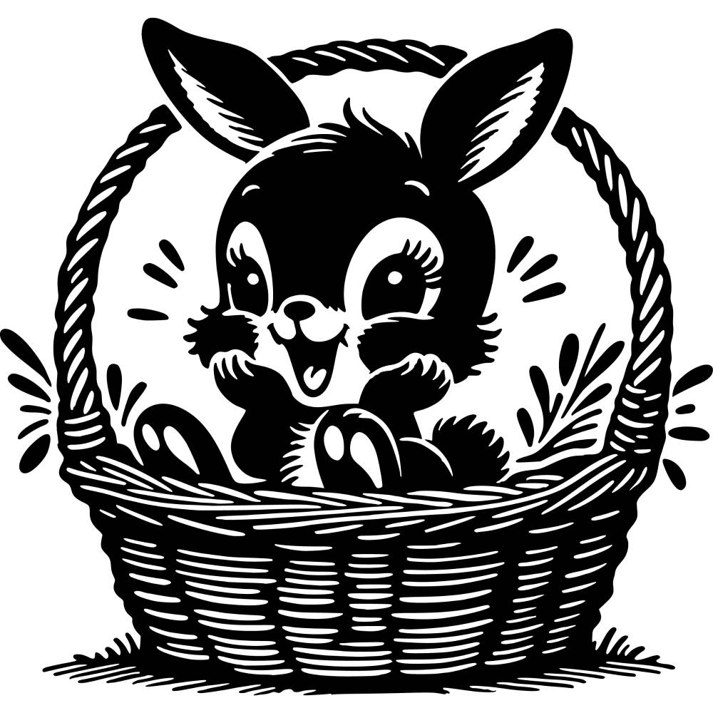 Plotterdatei Hasen Osterhasen Bunnys als Set/Bundle | SVG PNG